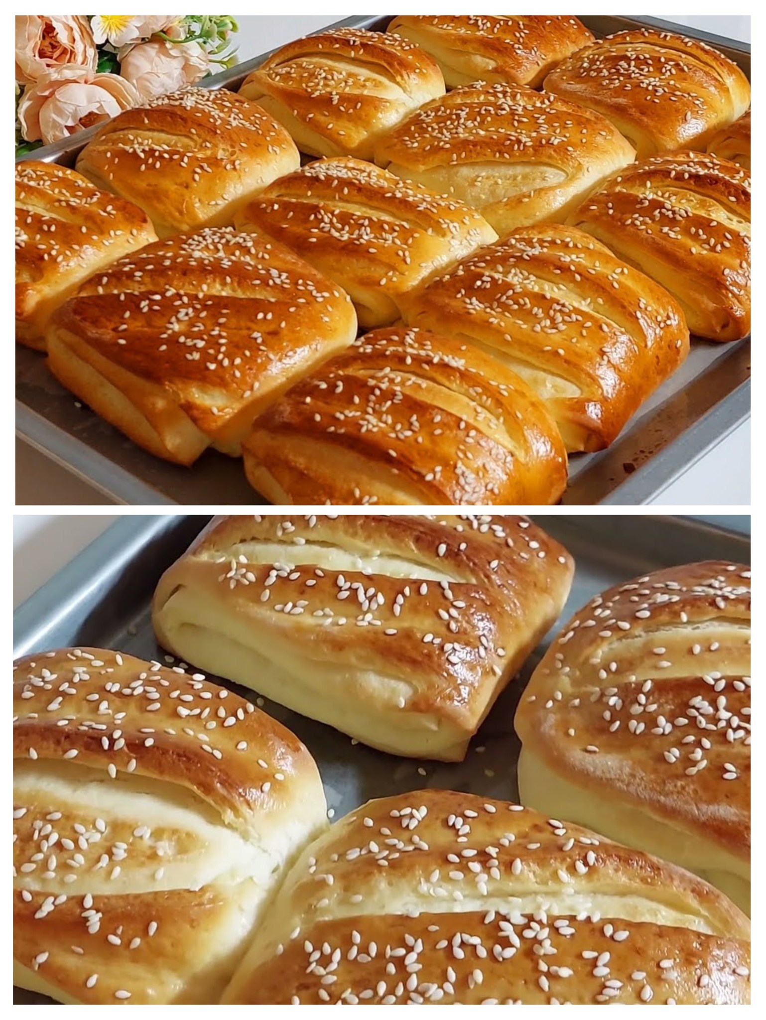 puff pastry with sesame seeds - Physics Zone